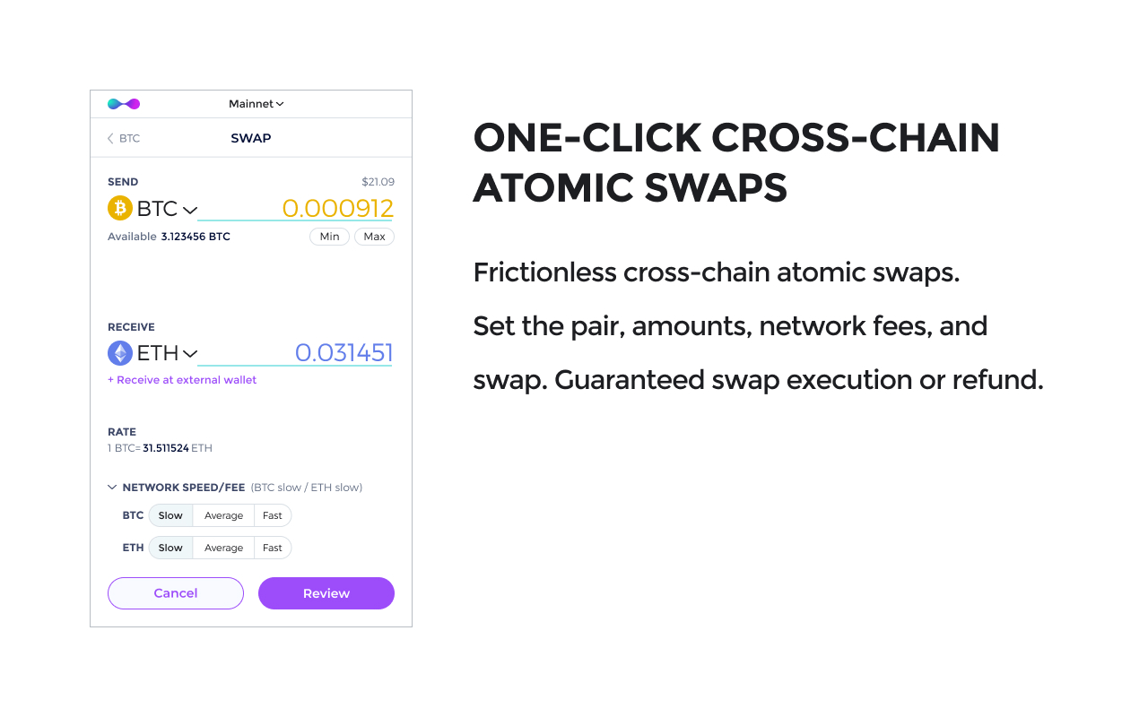 Liquality Multi-Chain Atomic Swap Wallet